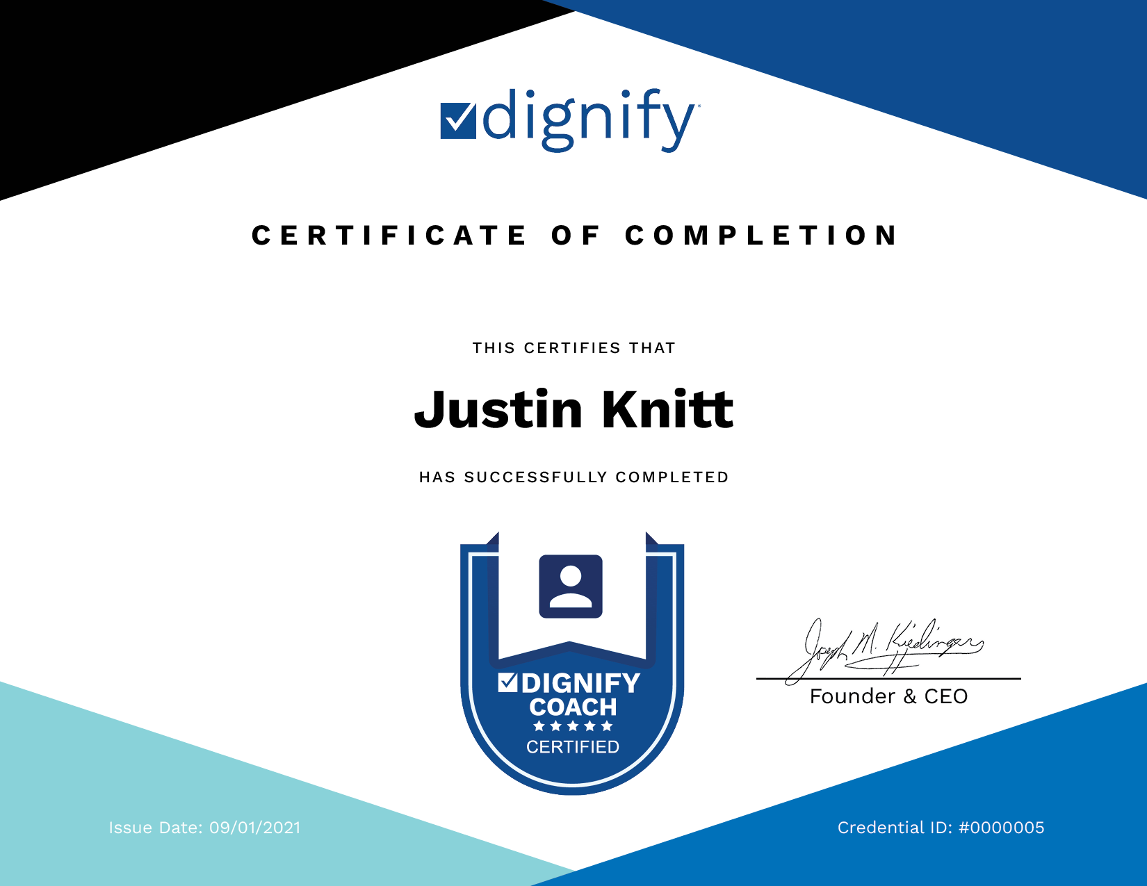 Justin Knitt - Dignify